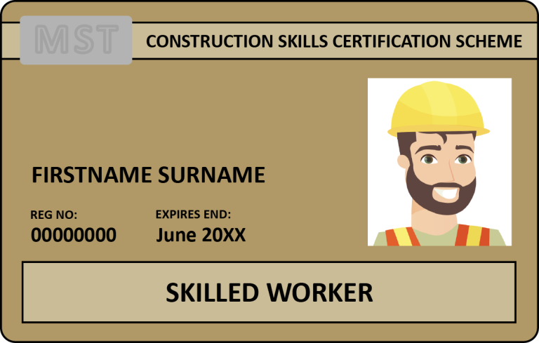 CSCS Card Types – My Safety Test
