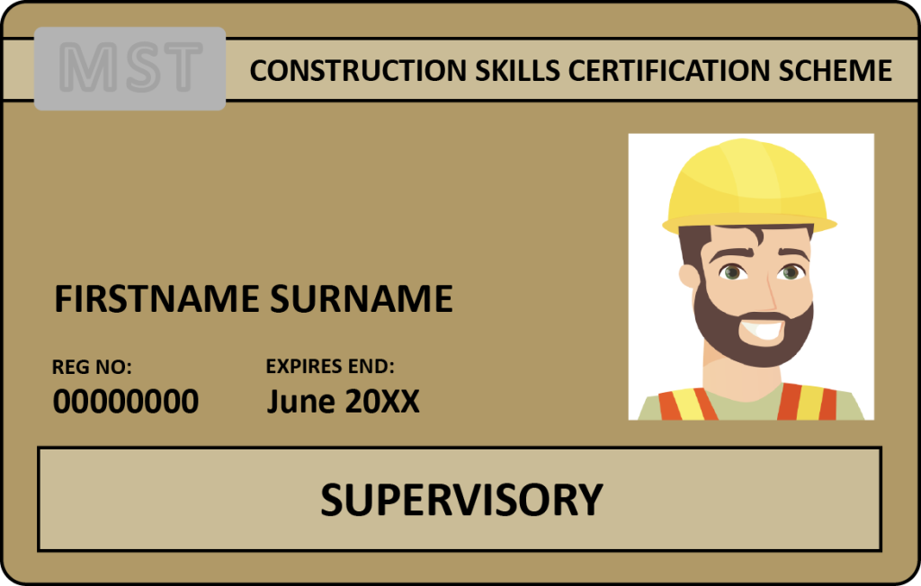 CSCS Card Types – My Safety Test