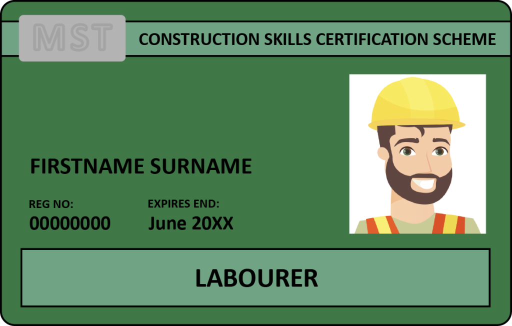 CSCS Card Types – My Safety Test