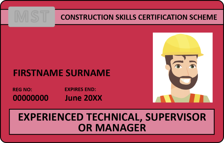 CSCS Card Types – My Safety Test