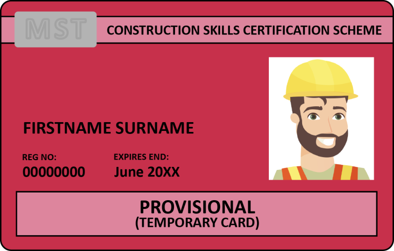 CSCS Card Types – My Safety Test